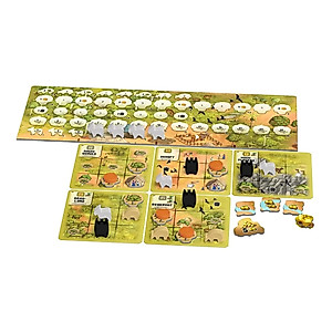 Atiwa Board Game | Fruit Bat Farming Game | Worker Placement Strategy Game | Resource Management Game for Kids and Adults | Ages 12+ | 1-4 Players | Avg. Playtime 90 Minutes | Made by Lookout Games