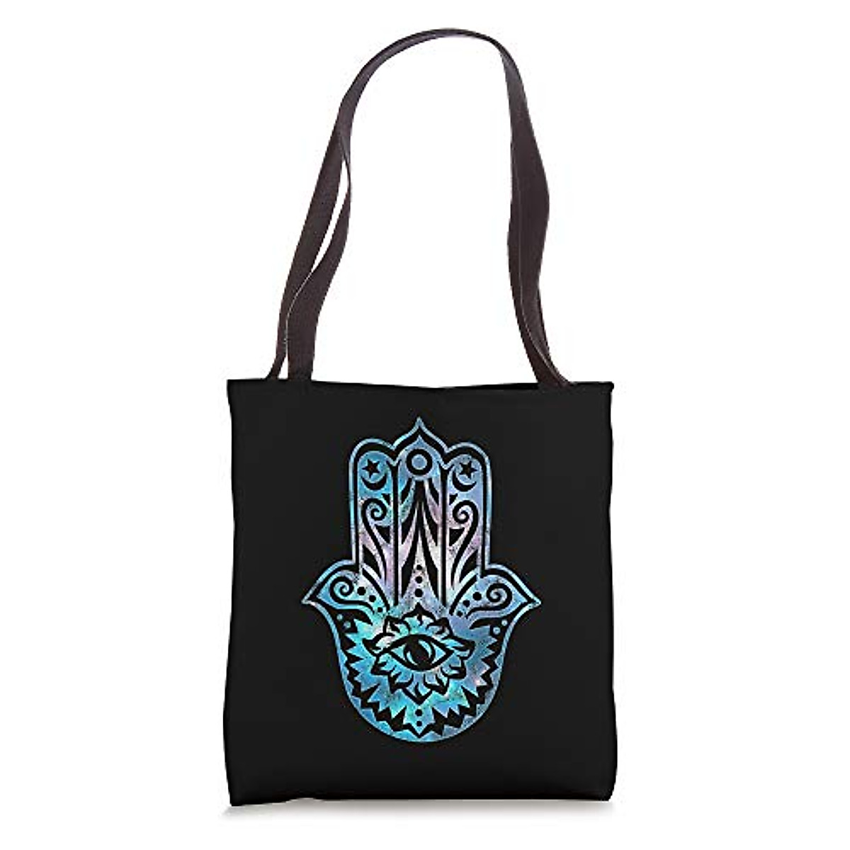 Hamsa hand, protection symbol, lucky charm, all seeing eye Tote Bag