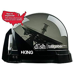 Dish DTP4900 Bundle Tailgater PRO Premium Satellite TV Antenna w/ 2 Wally Receivers & 1 DVR Upgrade