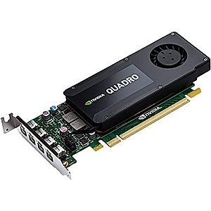 nVidia Quadro K1200 4GB DVI Low Profile Video Graphics Card 4 x mini DP