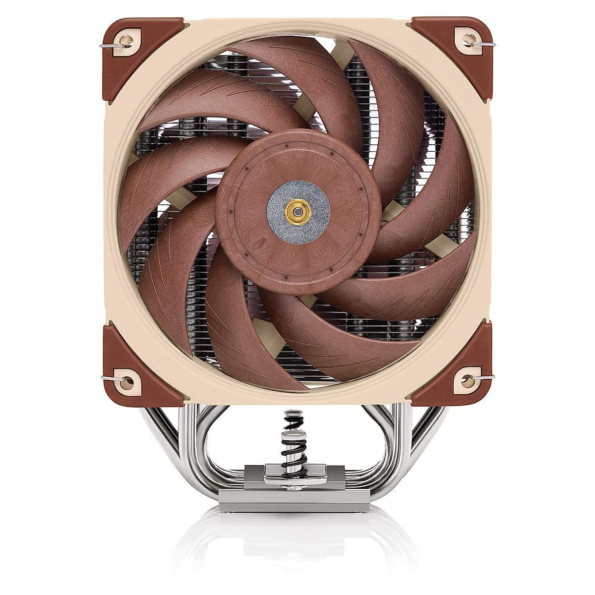 Noctua NH-U12A, Premium CPU Cooler with High-Performance Quiet NF-A12x25 PWM Fans (120mm, Brown) for Desktop