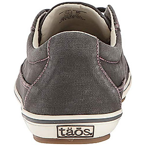Taos Women's Moc Star Graphite Distressed Sneaker 9.5 M US