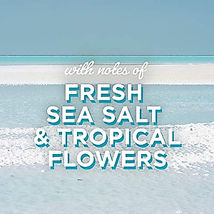 Glade Candle Aqua Waves, Fragrance Candle Infused with Essential Oils, Air Freshener Candle, 3-Wick Candle, 6.8 Oz