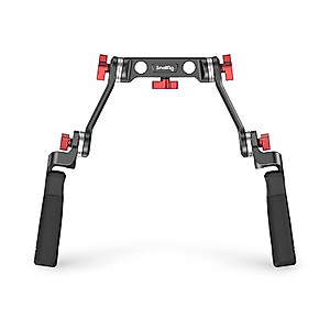 SMALLRIG Rosette Handle Kit with Rosette Extension Arm for Camera Shoulder Rig Support - 2002