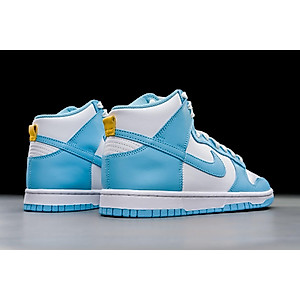 Nike Dunk Hi Retro Men's Basketball Shoes, Blue Chill Blue Chill White, 11 US
