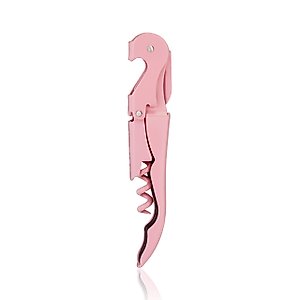 True Truetap Full Rosé Double Hinged Corkscrews, Pink