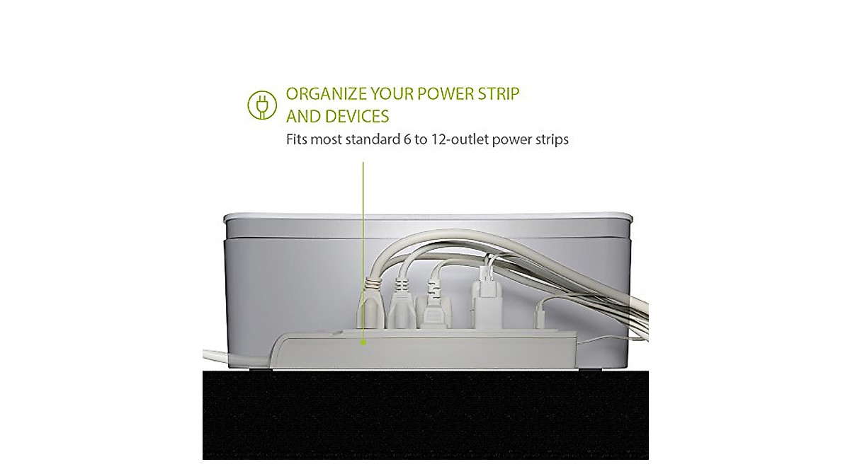 UT Wire Extra Large Cable Organizer for Tidy Spaces
