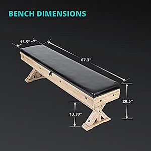 Freetime Fun Rockford 7-FT 3 in 1 Multi Game Featuring Pool Dining Table and Table Tennis Tables, Storage Benches and Upgraded Accessories Kit Included