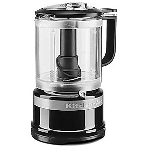 KitchenAid Refurbished 5-Cup One Touch Food Chopper | Onyx Black