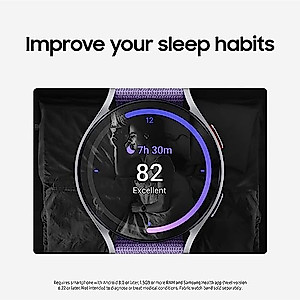 SAMSUNG Galaxy Watch 6 40mm LTE Smartwatch w/ Fitness Tracker, Personalized HR Zones, Advanced Sleep Coaching, Heart Monitor, BIA Sensor, Biggest Screen, US Version, Gold