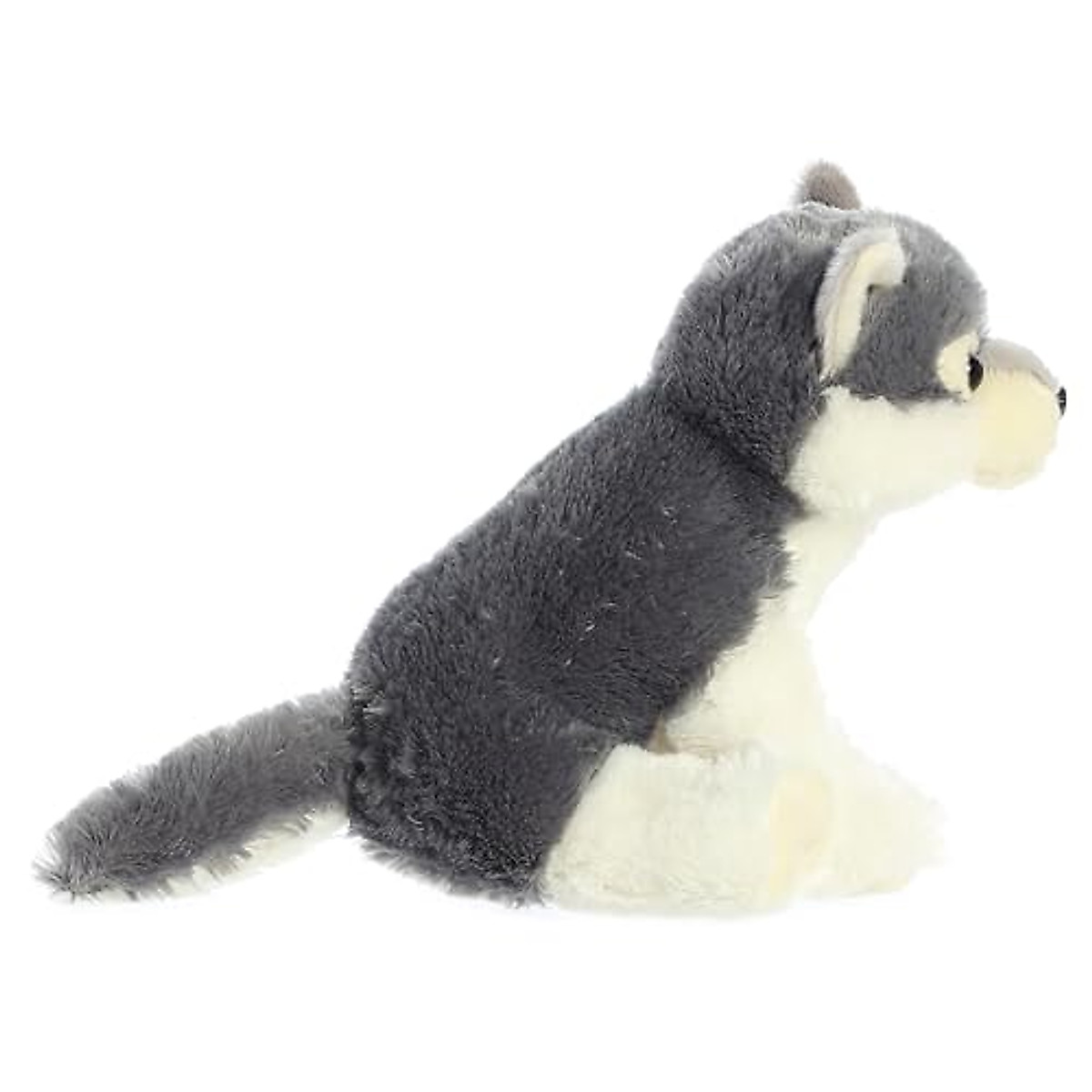 Aurora® Adventurous Destination Nation™ Wolf Stuffed Animal - Global Exploration - Learning Fun - Gray 12 Inches