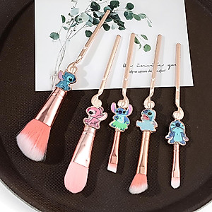 Cute Cartoon Makeup Brush Set, 5 Pieces (MS0176)