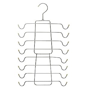 NW Multifunctional Sling Underwear Rack Stainless Steel Storage Rack Multi-Layer Clothes Rack Protection from Deformation (Color : Beige)