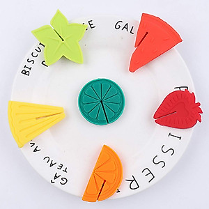 ELANE 6 Pcs Drink Markers for Glasses,Drinking Buddies Drink Markers Wine Glass Charms,Wine Charms for Stem Glasses