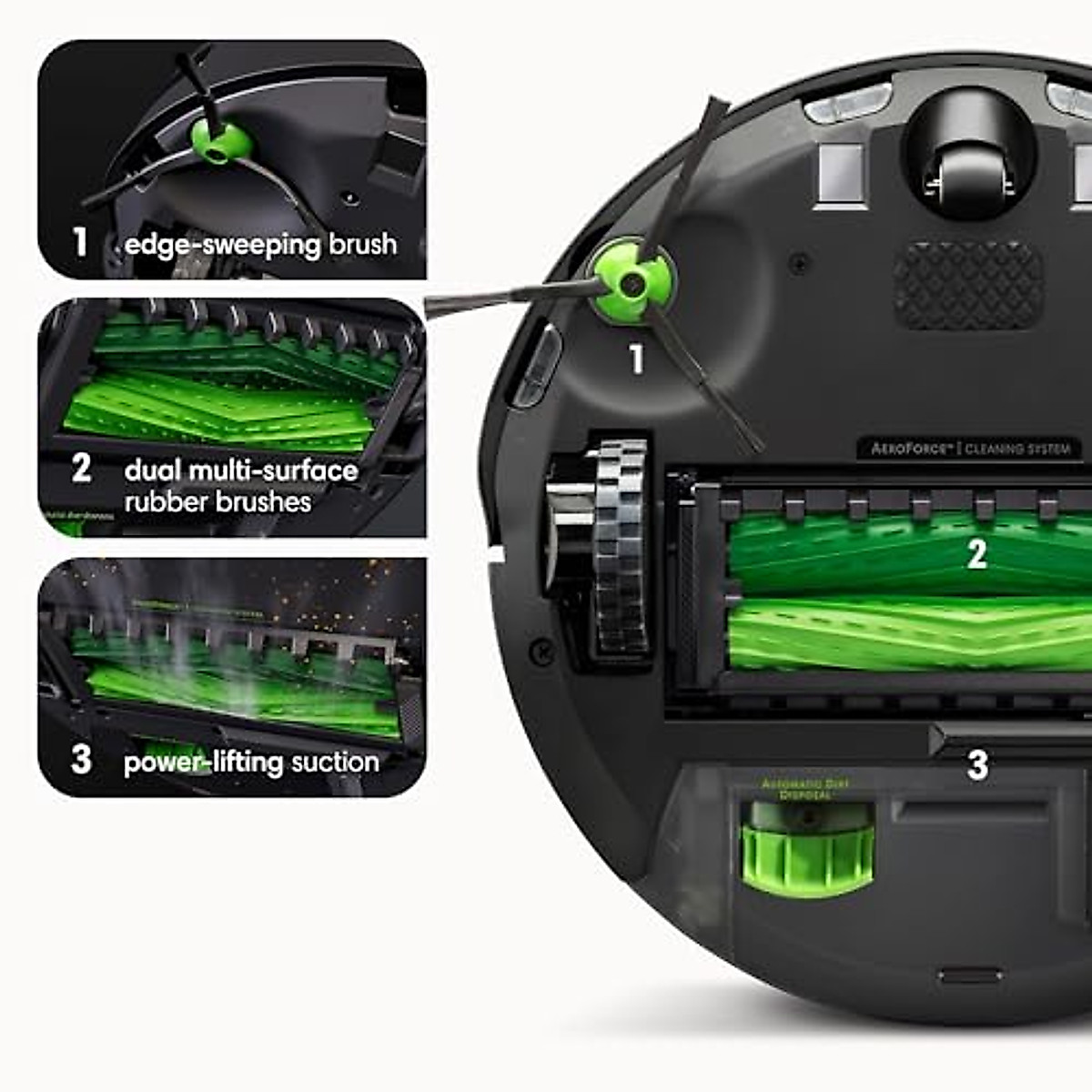 iRobot Roomba j9+ Self-Emptying Robot Vacuum – Powerful Suction, Identifies and Avoids Obstacles Like pet Waste, Sel-Empties for 60 Days, Best for Homes with Pets, Smart Mapping, Works with Alexa​