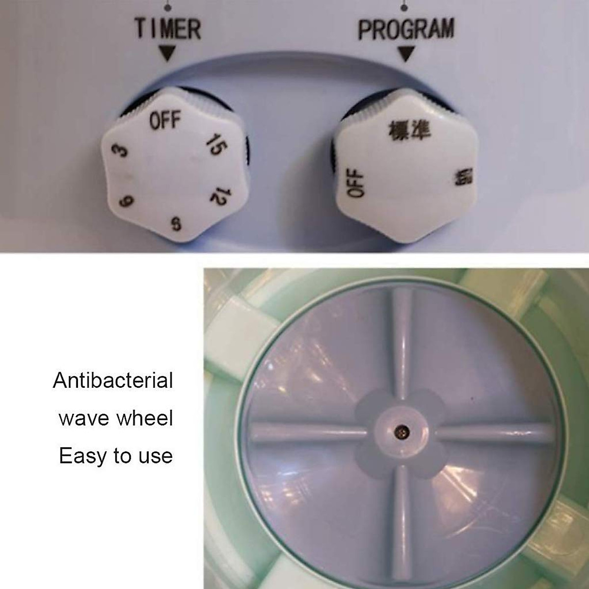 As Seen On TV Wonder Washer - a Portable Mini Clothes Washing Machine That goes Anywhere - Ideal for Cleaning Clothes On The Go - 10 Liter Capacity