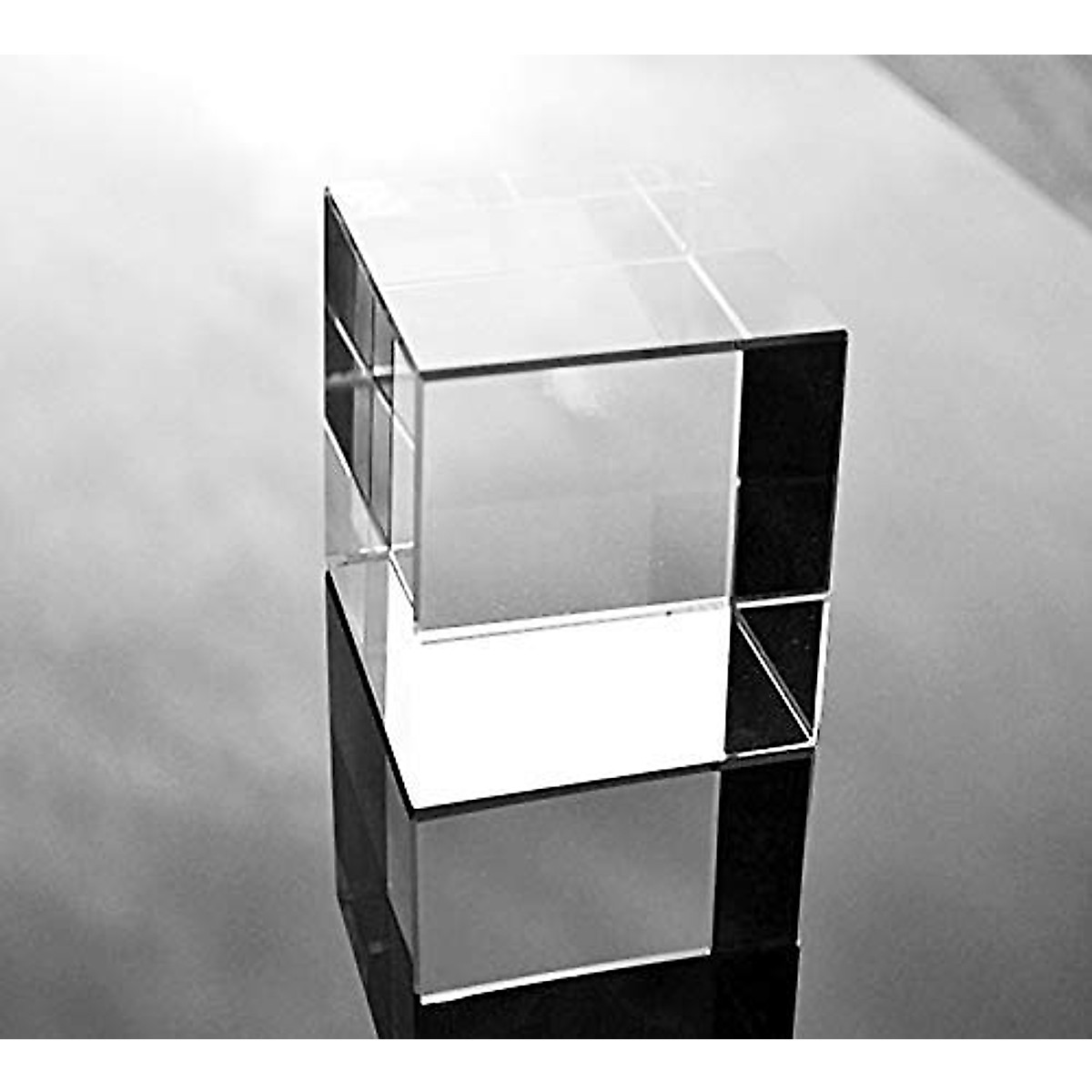 Amlong Crystal K9 Optical Glass Prism Cube, 60mm (2.3 Inch)