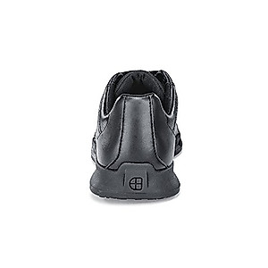 Shoes for Crews Liberty, Women's Slip Resistant, Food Service Work Sneakers, Black, Size 8 Medium