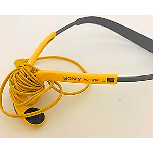 Sony Original MDR-W14 Wrap Around Yellow Sports Headphones