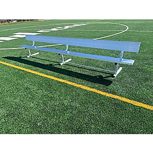 PEVO Team Bench with Backrest - 15'