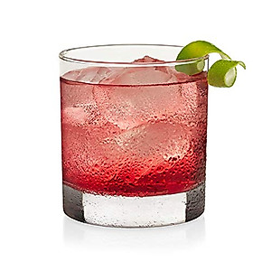 Libbey 917CD Heavy Base Rocks Cocktail Glasses, 11-ounce, Set of 12