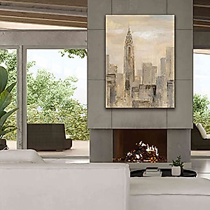 Epic Graffiti 'City Blocks I' by Silvia Vassileva, Canvas Wall Art, 40"x54"