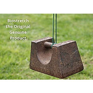 Biostretch Extra Wide Tree Ties and Large Plant String | Environmentally Smart Soft Green Plant Support and Garden Twine (Bio Extra Wide 26 ft / 8M)