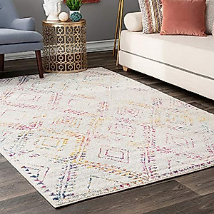 nuLOOM Cherelle Geometric Area Rug, 8' x 10', Multi
