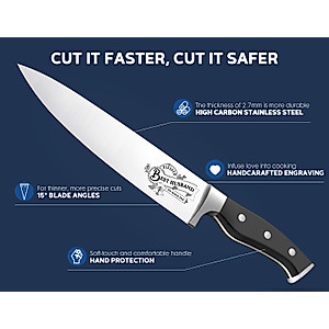 ASETY Husband Gifts, Gifts for Men Him Husband, Birthday Gift, Special Occasions, Gift for Husband from Wife, Best Husband Ever Knife Cooking Gifts