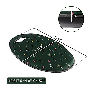 BIGTREE Thick Memory Foam Kneeling Knee Pad Floral Design Garden Kneeler for Gardening Floor Cushion Baby Bath Mat Exercise & Fitness Yoga Or Pilates at The Gym