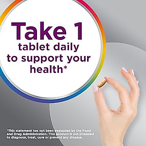 Centrum Silver Women's Multivitamin for Women 50 Plus, Multivitamin/Multimineral Supplement with Vitamin D3, B Vitamins, Non-GMO Ingredients, Supports memory and cognition in older adults - 65 Ct