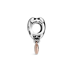 Pandora Love You Mom Heart Charm Bracelet Charm Moments Bracelets - Stunning Women's Jewelry - Gift for Women in Your Life - Made Rose & Sterling Silver