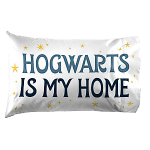 Harry Potter Hogwarts is My Home 4 Piece Full Sheet Set (Offical Harry Potter Product)