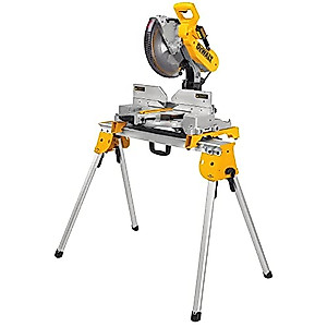 DEWALT Miter Saw Stand, Heavy Duty with Miter Saw Mounting Brakets, Tool Only (DWX725B)