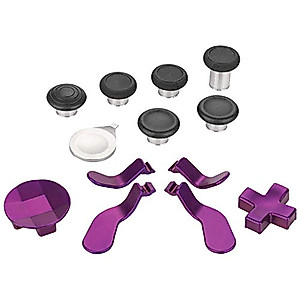 Venom Elite Series 2 Controller Replacement Part Custom Accessory Kit - Purple (Xbox One / Xbox Series X) (Xbox One)