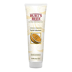 Burt's Bees Orange Essence Facial Cleanser, Sulfate-Free Face Wash, 4.3 Oz (Pack of 3) (Package May Vary)