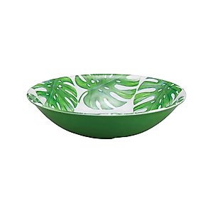 Supreme Housewares 6-Piece Monstera 8 Inch Melamine Dinner Bowls Set