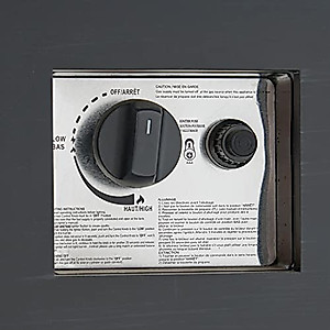 Christopher Knight Home Wellington Outdoor Iron Rectangular Fire Pit - 50,000 BTU, Dark Grey