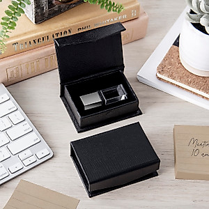 Basic Black Flash Drive Box - Pack of 12