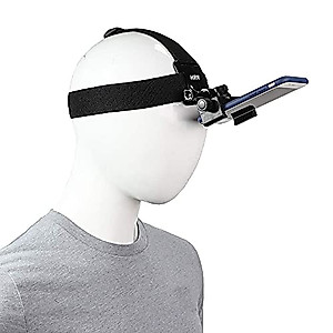 Head-Mounted Mobile Phone Holder,First-Person View Video Outdoor Live Shooting Bracket with Phone Clip(4"-7") for iPhone Samsung Smartphones and GoPro Insta360 Sony DJI Action Camera Head Mount Strap