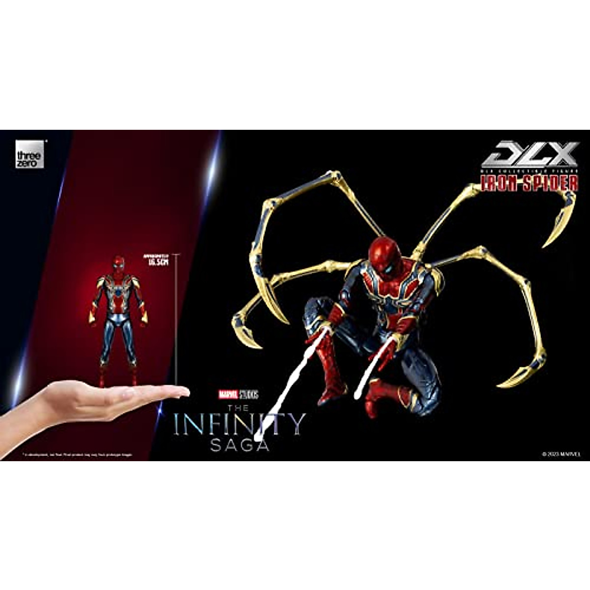 Marvel Infinity Saga: Iron Spider 1:12 Scale DLX Action Figure