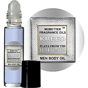 MOBETTER FRAGRANCE OILS Kreed Playa From The Himalaya Men Cologne Body Oil 1/3 oz roll on