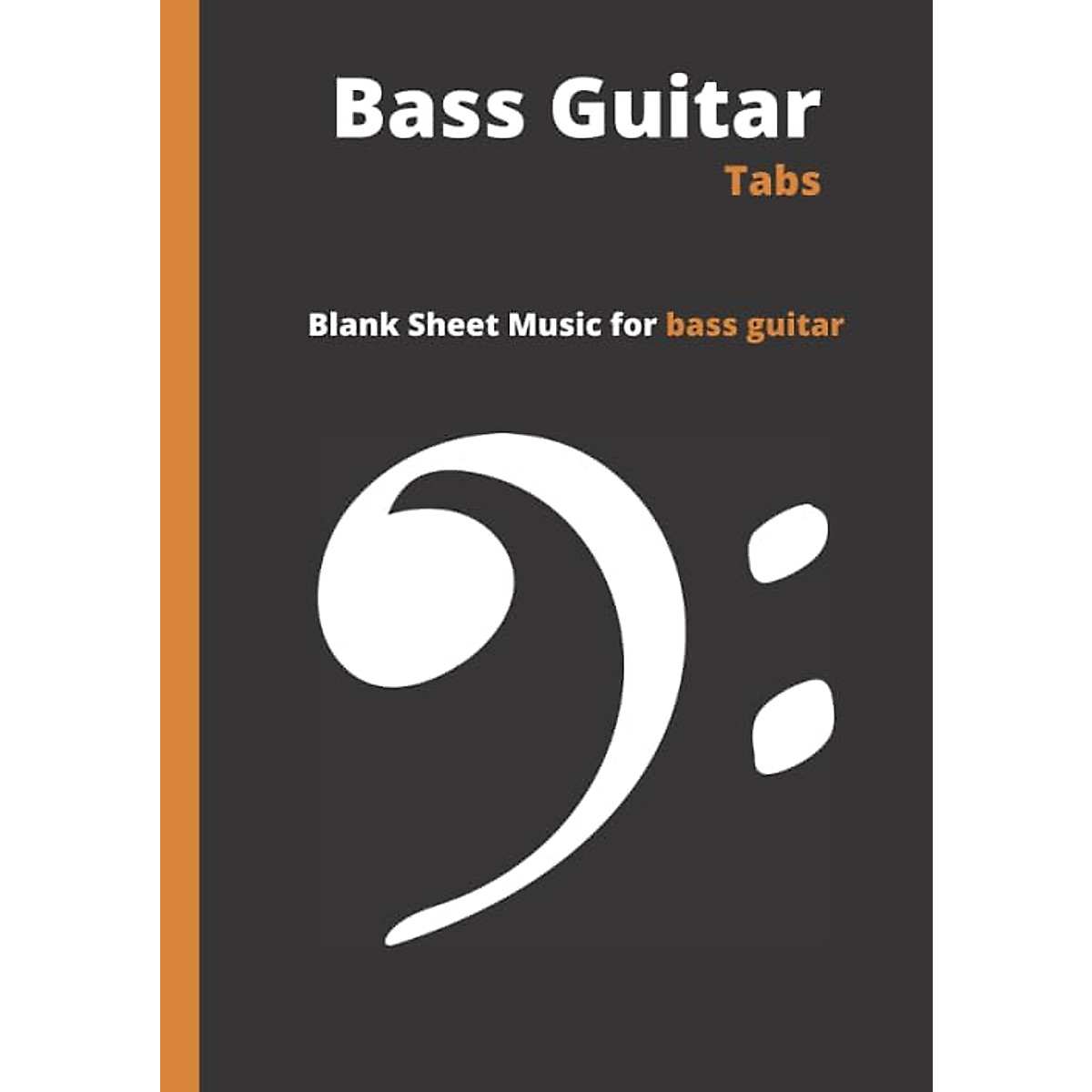 Bass Guitar Tabs: Blank Sheet music pages with Tab lines for 4 string bass