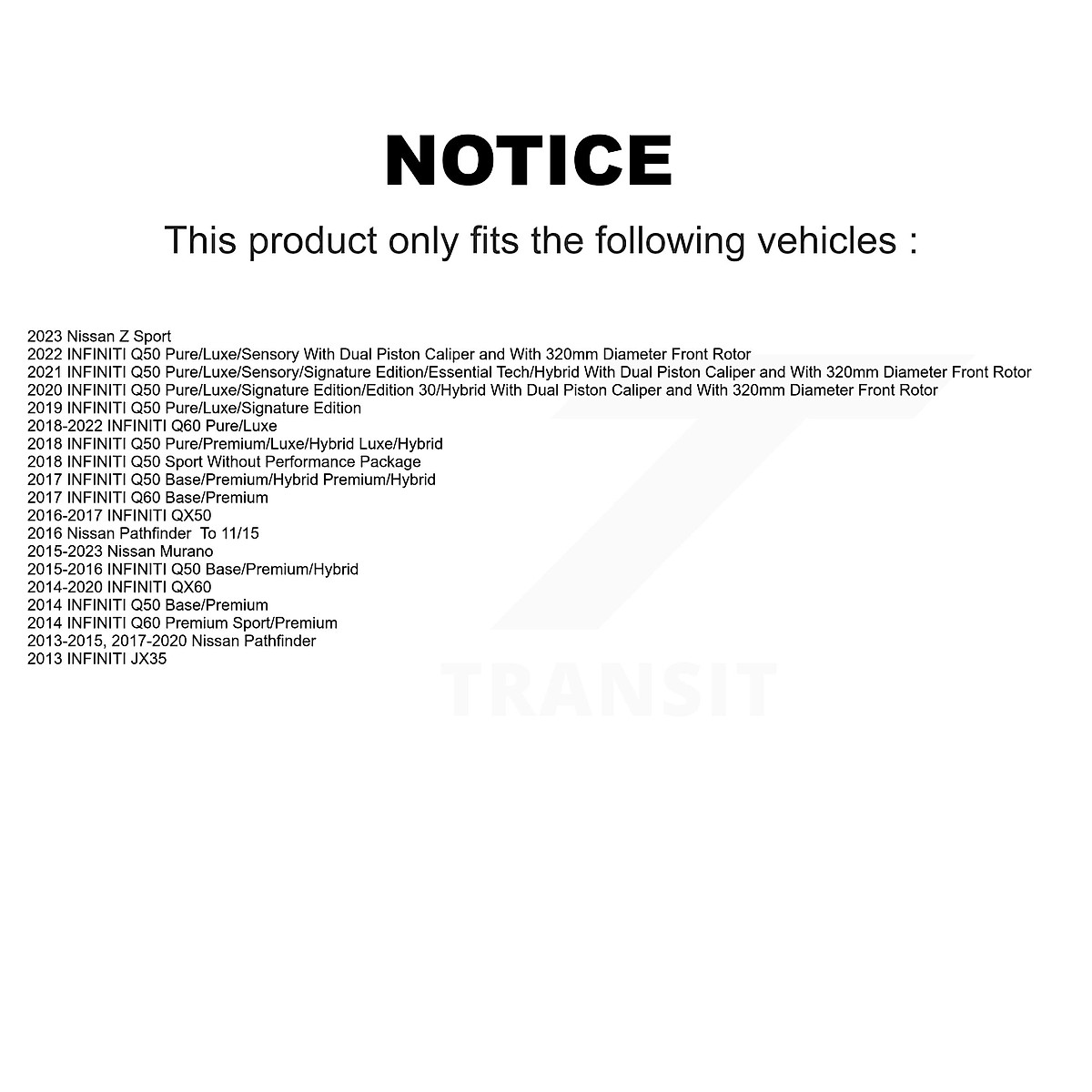 Front Disc Brake Rotors Pair Replacement For Nissan Murano Pathfinder INFINITI QX60 Q50 QX50 JX35 Q60 Z K8-100538