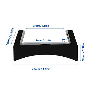 SVBONY Dovetail Base for Finder Scope Ideal for Installation of Finder Scope Fully Metal Bracket Base 42mm Dovetail for Optical Telescope