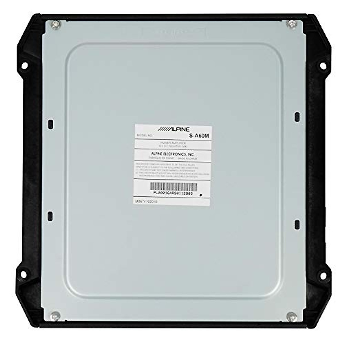 ALPINE S-A60M 600 Watt RMS Mono Car Audio Amplifier Subwoofer Class-D+Bass Knob