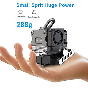 Creality Official Sprite Extruder, All Metal Dual Gear Feeding Direct Drive Extruder with 80N Stepper Motor for Creality Ender-3 S1/Ender-3 S1 Pro/CR-10 Smart Pro 3D Printer