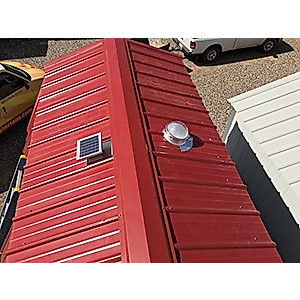 Solar LightBlaster for Metal-Roofed Sheds (Solar Tube Skylight for shed Applications)
