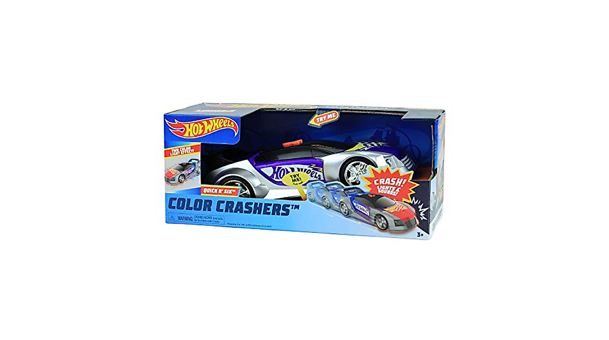 Hot Wheels Color Crashers: Race & Crash Fun for Kids