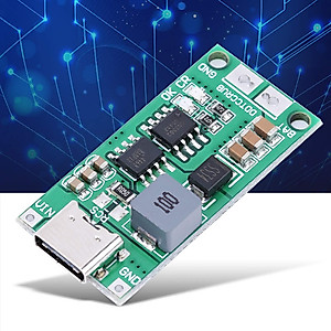 Walfront DDTCCRUB Battery Charger Module 2S‑2A Li‑ion Battery Charger Board Step Up Boost Battery Charger Module